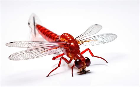 Premium Ai Image Flutterflutter Fantasy A Single Toy Hummingbird Haven Isolated On White