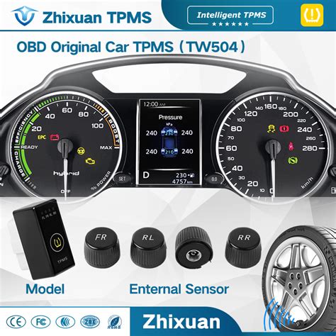 China External Sensor TPMS OBD Original TPMS Dashboard Tire Pressure Monitor System Nissan
