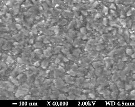 SEM Morphology Of The TiO Thin Films A And B Without Tungsten Download Scientific Diagram