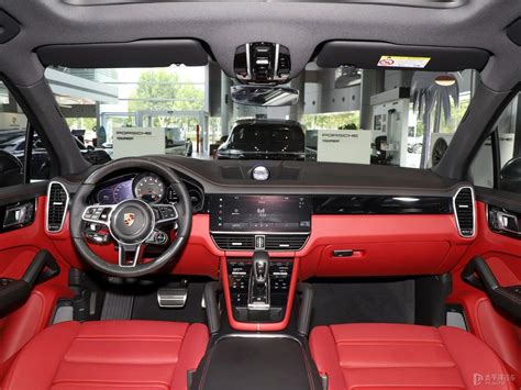 黑色cayenne中控内饰图片 Cayenne 2023款 Cayenne S 2 9t 7375959 太平洋汽车网