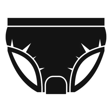 깨끗한 기저귀 아이콘 흰색 배경에 고립 된 웹 디자인을 위한 깨끗한 기저귀 벡터 아이콘의 간단한 그림 프리미엄 벡터