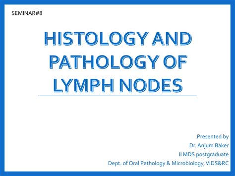 Histology And Pathology Of Lymph Nodes Pptx Biological Sciences Science