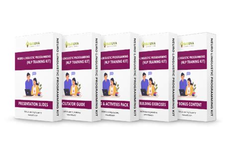 Neuro Linguistic Programming Nlp Training Workshop Resource Kit