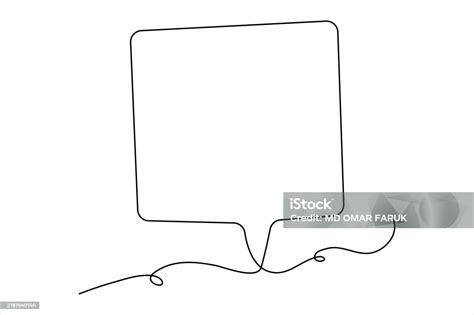 말풍선의 연속적인 한 선 그리기 낙서 벡터 일러스트 레이 션 0명에 대한 스톡 벡터 아트 및 기타 이미지 0명 Brand Name Online Messaging