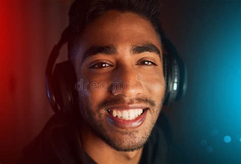 Portrait Man And Esports Competition For Gaming Online Video Games And Virtual Challenge At