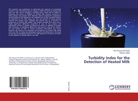 Pdf Turbidity Index For The Detection Of Heated Milk