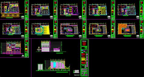 Vertical Gym Dwg Full Project For Autocad • Designs Cad