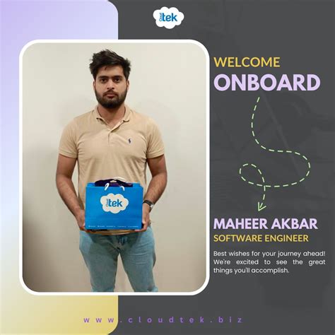 Cloudtek On Linkedin Welcometocloudtek Teamexpansion Softwareengineer Newhire