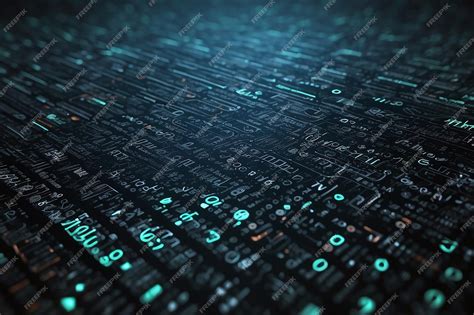 Premium Photo Binary Code Background Abstract Technology Digital Binary Data And Secure Data