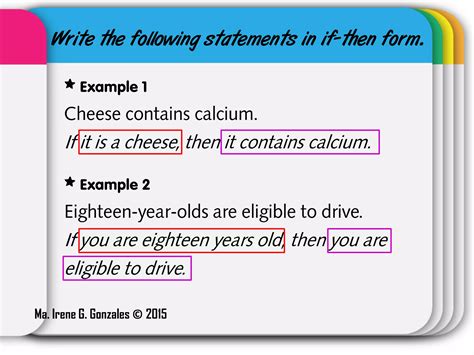 Conditional Statements Pdf