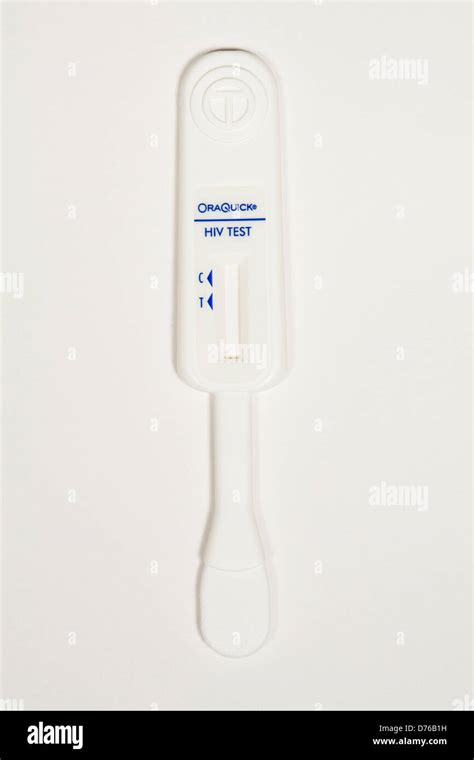 An Oraquick In Home HIV Testing Kit Stock Photo Alamy