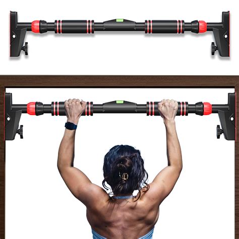 Pull Up Bar For Doorway Free Standing And Door Workout Equipment Home Gym No Screw Installation
