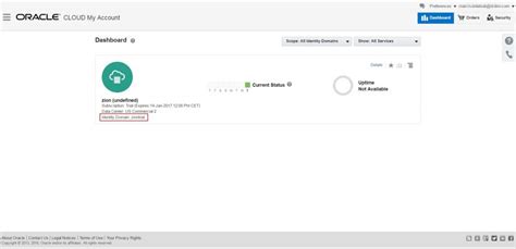 Oracle Database Cloud Service Free Trial Account