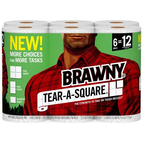 Brawny® Tear A Square® Paper Towels Voted Product Of The Year 2019
