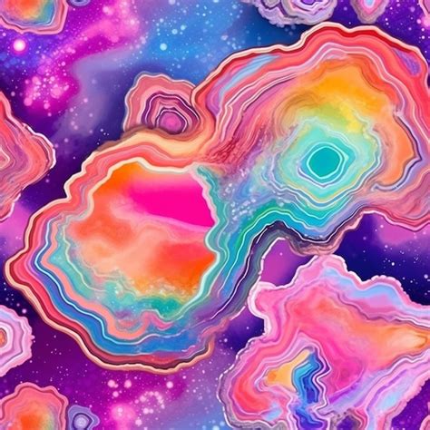 Premium Ai Image A Close Up Of A Colorful Background With A Lot Of Rocks Generative Ai