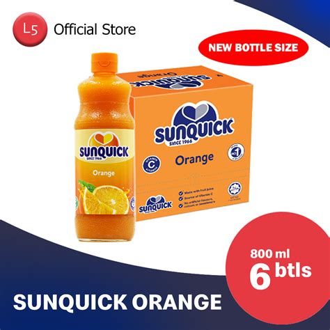 Sunquick Orange 700ml Box Of 6 Bottles Level Five