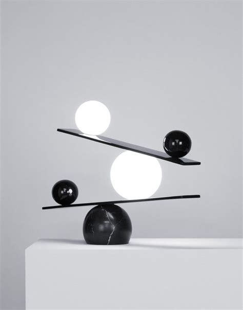 Balance Table Lamp By Victor Castanera For Oblure