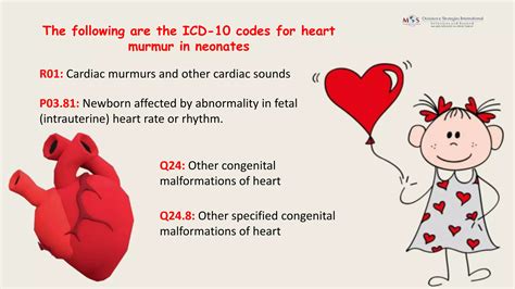 Icd 10 Codes For Heart Murmur In Neonatesppsx