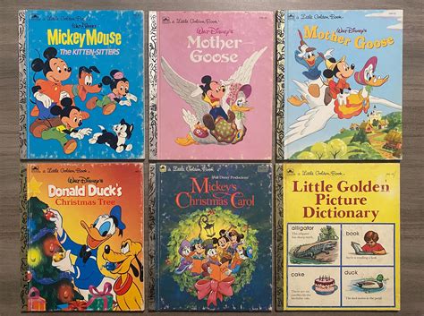 Little Golden Books Disney Books Vintage Etsy