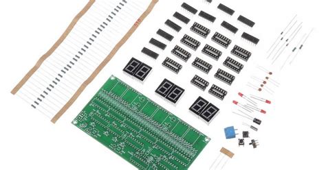 DIY Electronic Kit Bit Digital Circuit Clock Production Kit Skill Contest Training Materials