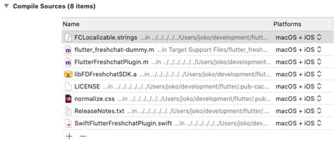 Error When Flutter Build Ios Issue 22 Fayeed Flutter Freshchat
