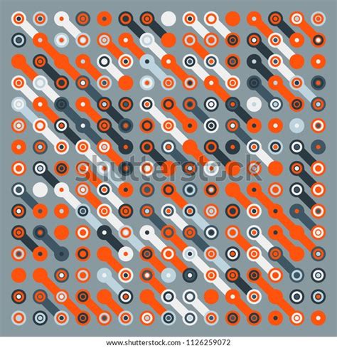 Generative Random Pattern Art Design Color Stock Vector Royalty Free Shutterstock