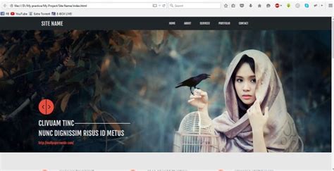 Convert Any Psd Web Template Into Html And Css By Kh Dip Fiverr