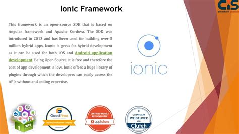 Ppt List Of Best Frameworks That Are Most Suitable For Progressive Web Applications Powerpoint