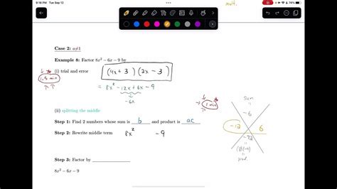 14 Factoring 3 Term Expressions Quadratics Substitution