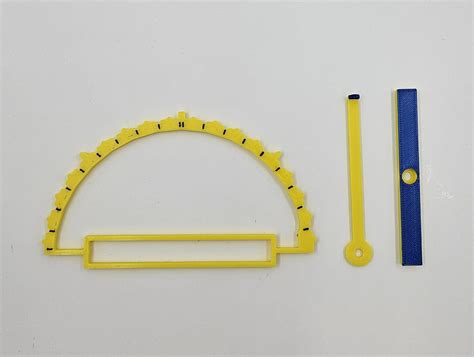 Tactile Protractor Goniometer For Blind Users Brabo Tactiles Eu