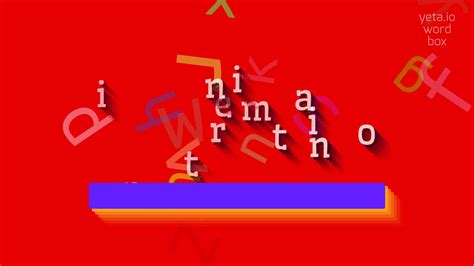 How To Say Intermination High Quality Voices Youtube