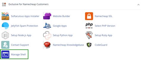 how to enable ssh shell in cpanel hosting