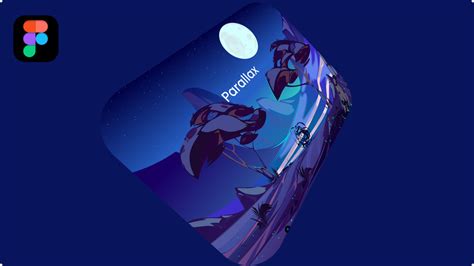 ParallaxX Scrolling Animation Figma