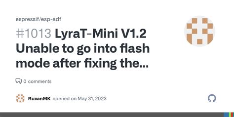 Lyrat Mini V12 Unable To Go Into Flash Mode After Fixing The Auto Run Program At Boot Problem