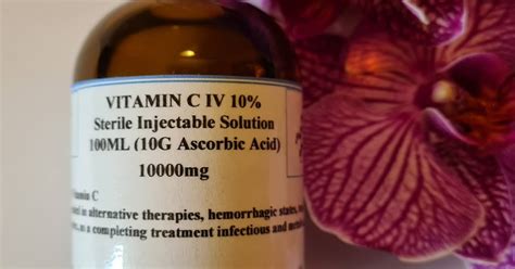 Vitamin C Intravenous Iv Drip Therapy For Cancer Pharmalife Laboratories