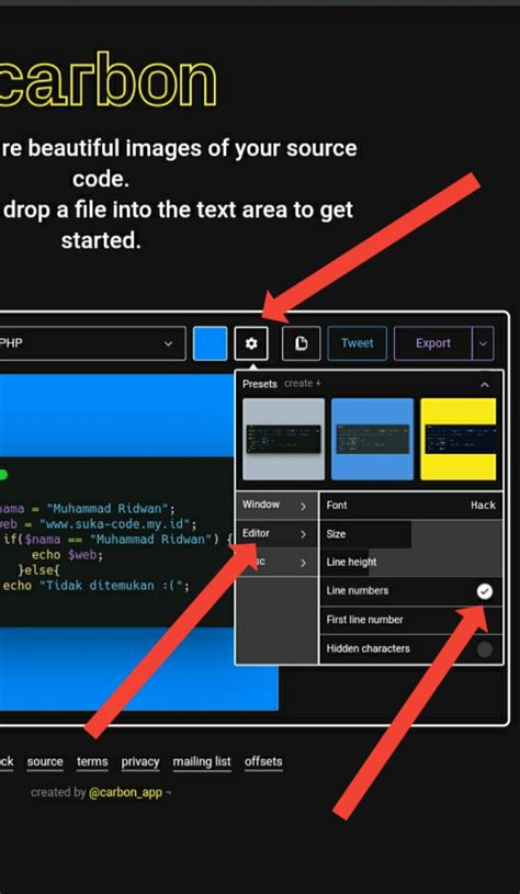 Cara Membuat Screenshot Codingan Jadi Lebih Keren Suka Code Suka Code