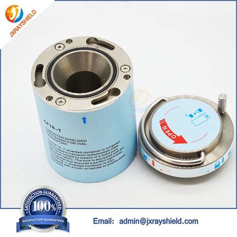 Tungsten Radioactive Source Shielding Container Manufacturers