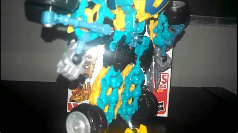 Transformers Construct Bots Bumblebee En Español Youtube