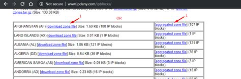 how to allow or block ip address by country using htaccess