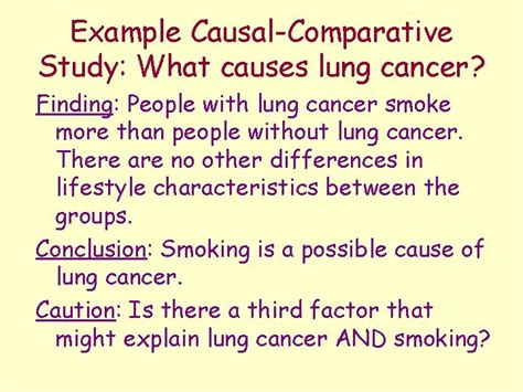Correlational And Causal Comparative Research Definition And Purpose Correlational And Causal Comparative Research Definition And Purpose