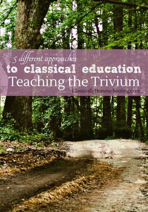 Teaching The Trivium An Approach To Classical Education Artofit