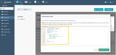 Edit Pipeline OpsMx ISD Documentation