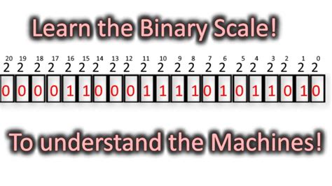 the machine language binary scale introduction to computer science 02 youtube