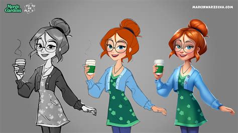 Stylized Casual Character Design For Mobile Game Behance