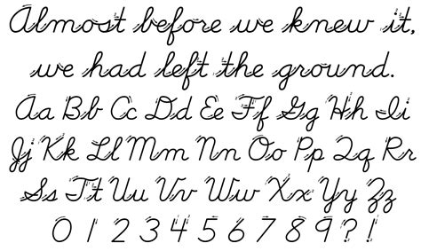 School Cursive Arrows Fonts Released Cursive Workshop