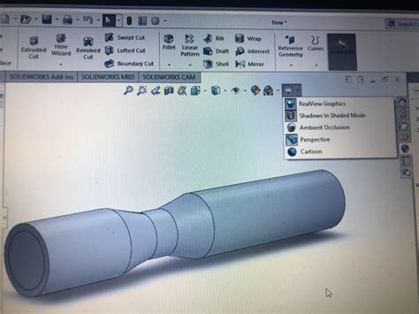 real view not working sw2018 r solidworks