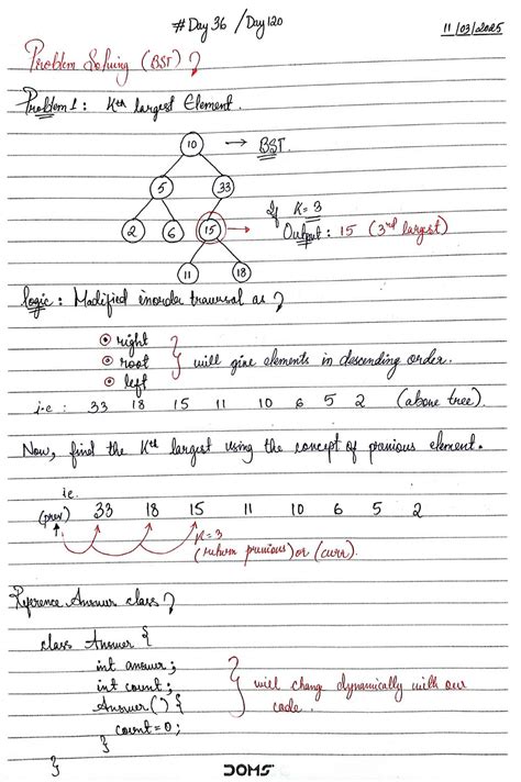 Day36 120daysofdsa Abhishek Kumar Singh