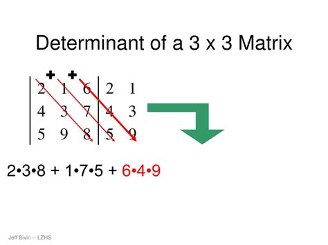Ppt Determinants Of 2 X 2 And 3 X 3 Matrices Powerpoint Presentation Id 4715814