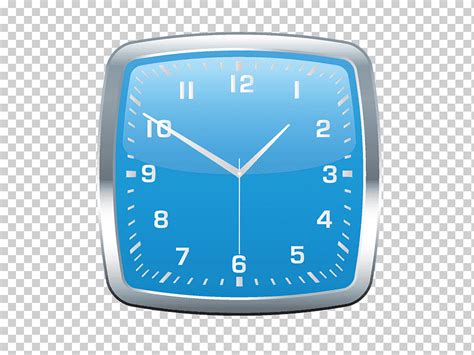 Цифровые часы Будильник Flip Clock Android часы синие цифровые часы обои на рабочий стол Png