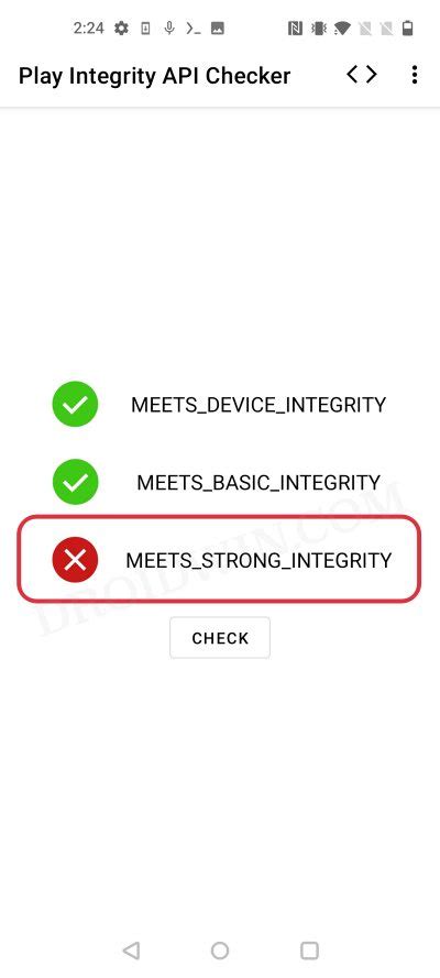 Pass Device Basic Strong Integrity Via Play Integrity Fix